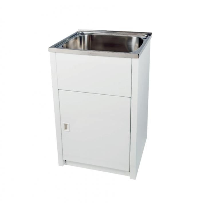 Classic 45 litre Stainless Steel Laundry Unit | Pacific Bathroom
