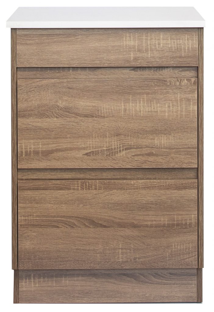Prime Oak 1200 Wall Hung Vanity with Under-mount Stone Top | Pacific ...